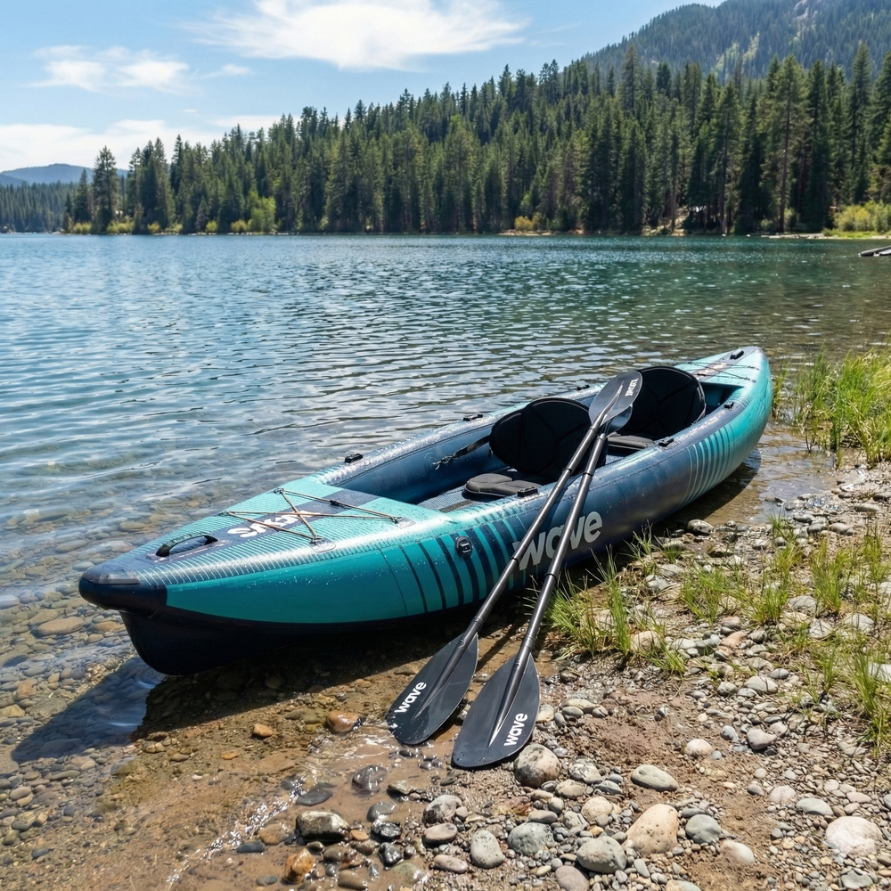 Navigator 3.0 Dropstich 2-Seater Inflatable Kayak | 1-2 Person Kayak ...