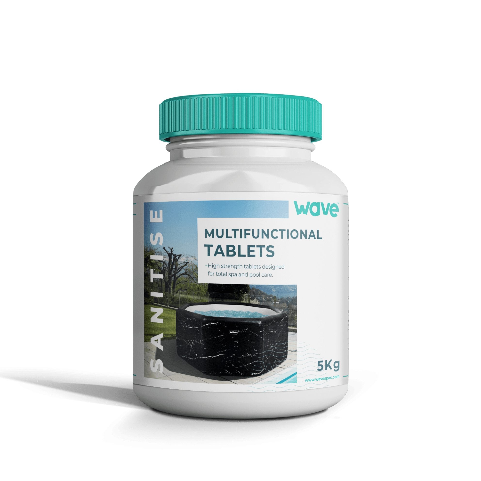 Hot Tub Multifunctional Chlorine Tablets 5KG | Wave Spas – Wave Global