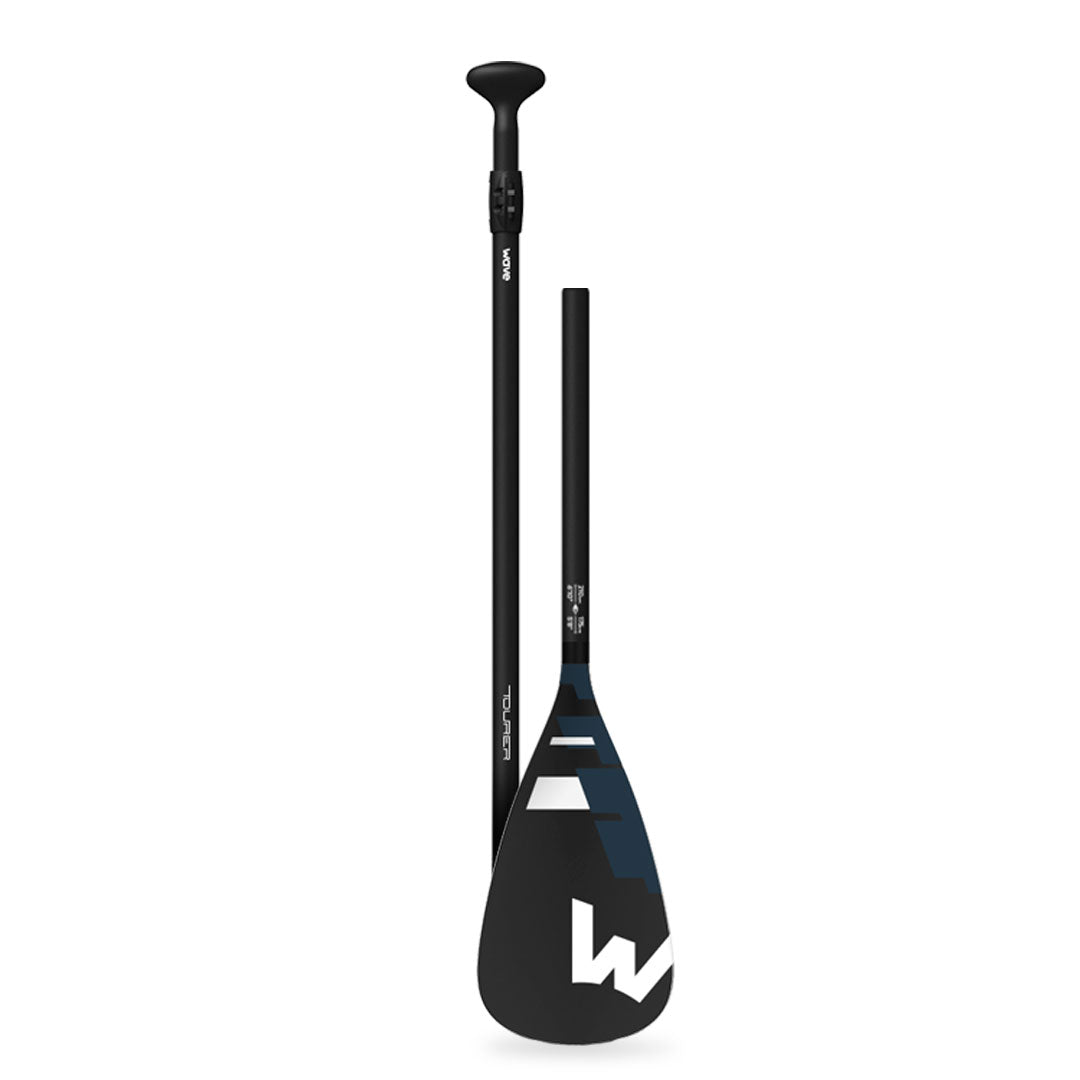Wave Tourer Paddle | Black & Navy | Wave SUPS – Wave Global