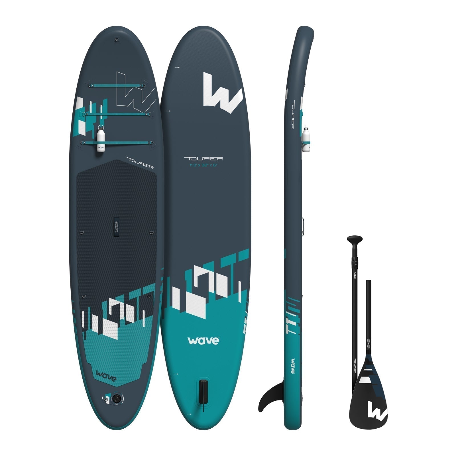 Tourer SUP | Inflatable Paddle Board | 10'3/11'3ft | Orange, Navy ...